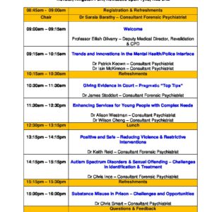 Forensic Programme - Cumbria, Northumberland, Tyne and Wear NHS ...