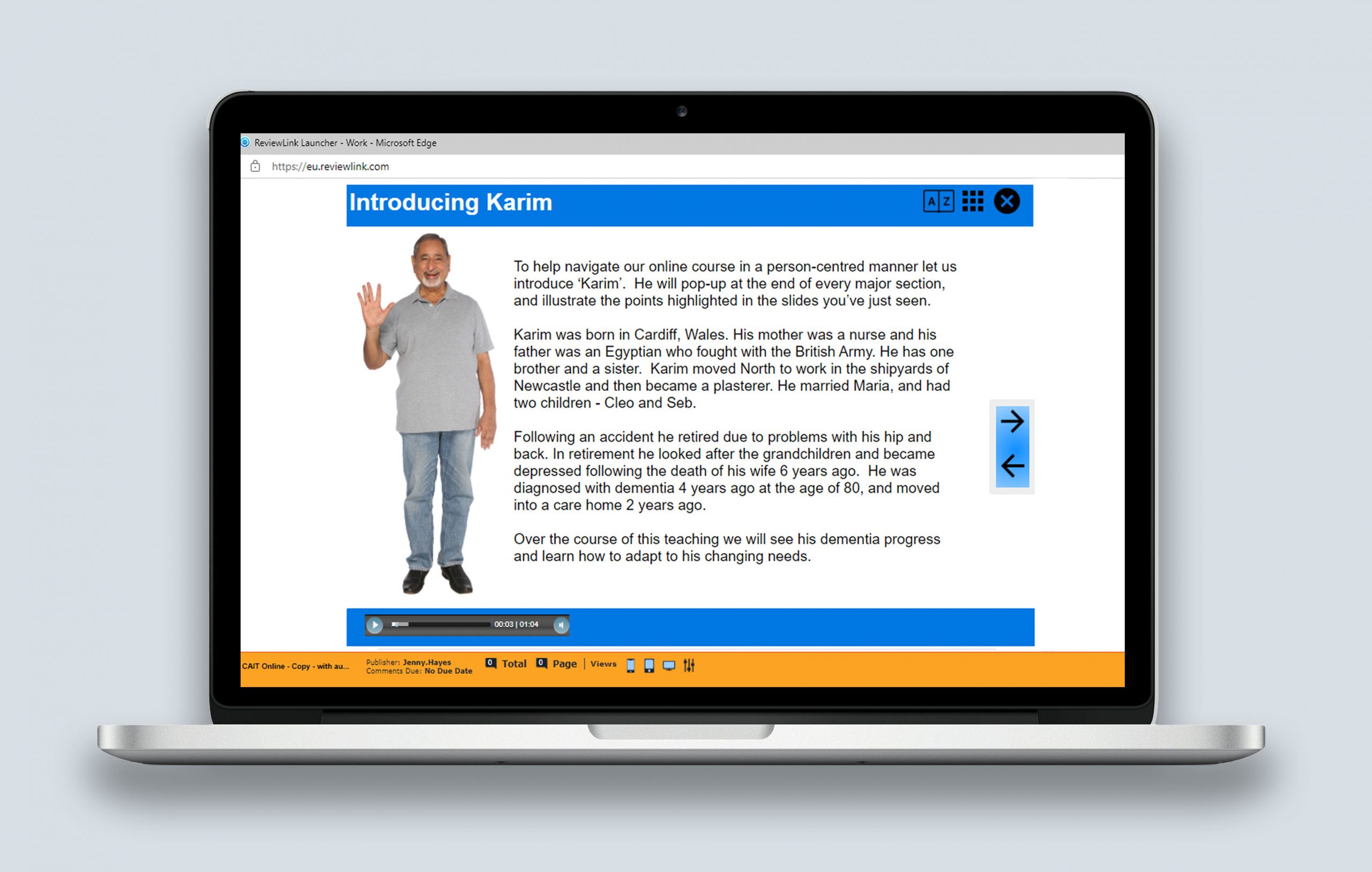 Training on laptop 1 (1) - Cumbria, Northumberland, Tyne and Wear NHS ...