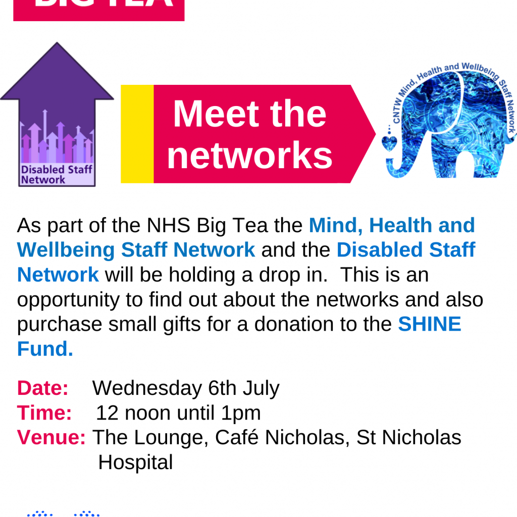 NHS Big Tea - staff network - Cumbria, Northumberland, Tyne and Wear ...